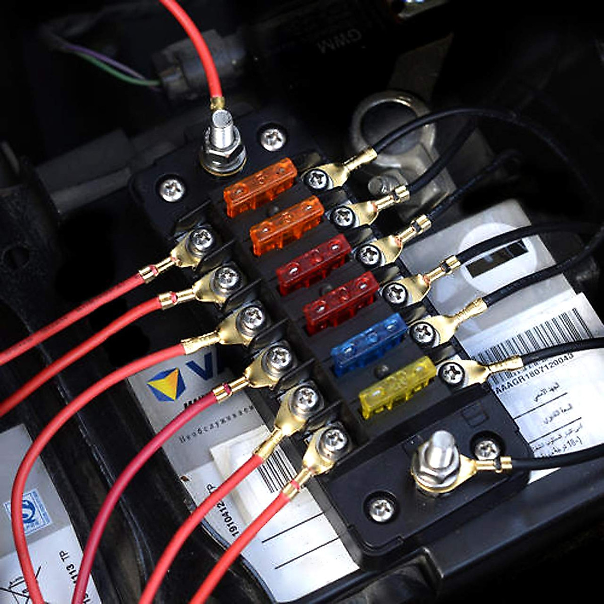 ACBungji 140 Pack Micro 2 Fuse Kit Automotive Assorted, Upgraded Micor II Blade Fuse 5A 7.5A 10A 15A 20A 25A 30A ATO ATC for SUV Truck Rv Car Fuses Assortment Kit