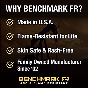 Flame Resistant FR Hard Hat Liner Sun Shade - Made in the USA