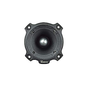 Timpano TPT-ST4 Black 3.5 Inch Super Tweeter, 4 Ohm, 500 Watts Peak, 105 dB Bullet, 1 in Voice Coil, Pro Car Sound System Bullet Tweeters (Pair)