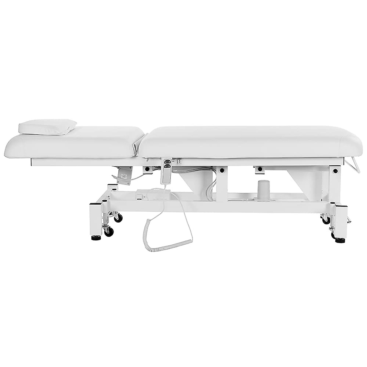 SKINACT Bliss Electric Spa Facial Treatment Table for Medical spa (White)