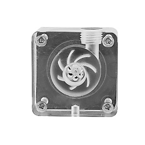 G1/4 Inner Thread, 12V DC Ultraquiet CPU Water Pump, G1/4 Thread for PC 500L/H G1/4 Thread Water Pump Noiseless Water Cooling Pump