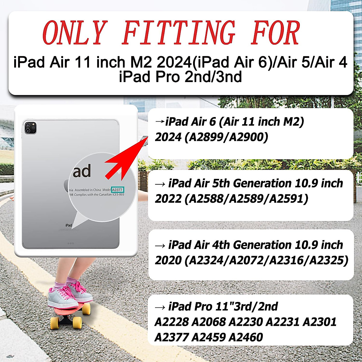 AVAWO Kids Case for iPad Air 6th Generation 2024(M2)/Air 5 2022/Air 4th 2020, iPad Air 10.9 Case & Pro 2nd/3rd Gen- Light Weight Shockproof Handle Stand Case for Kids Child Toddlers Boys, Blue