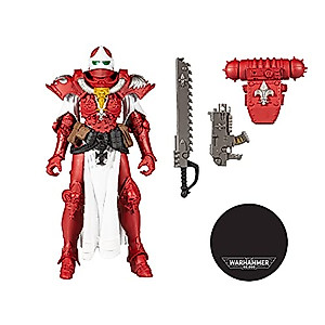 McFarlane Toys Warhammer 40,000 Adepta Sororitas Battle Sister (The Order of The Bloody Rose) 7" Action Figure