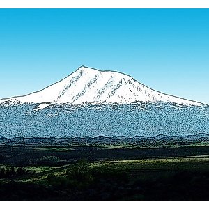 Mount Shasta Western Landscape