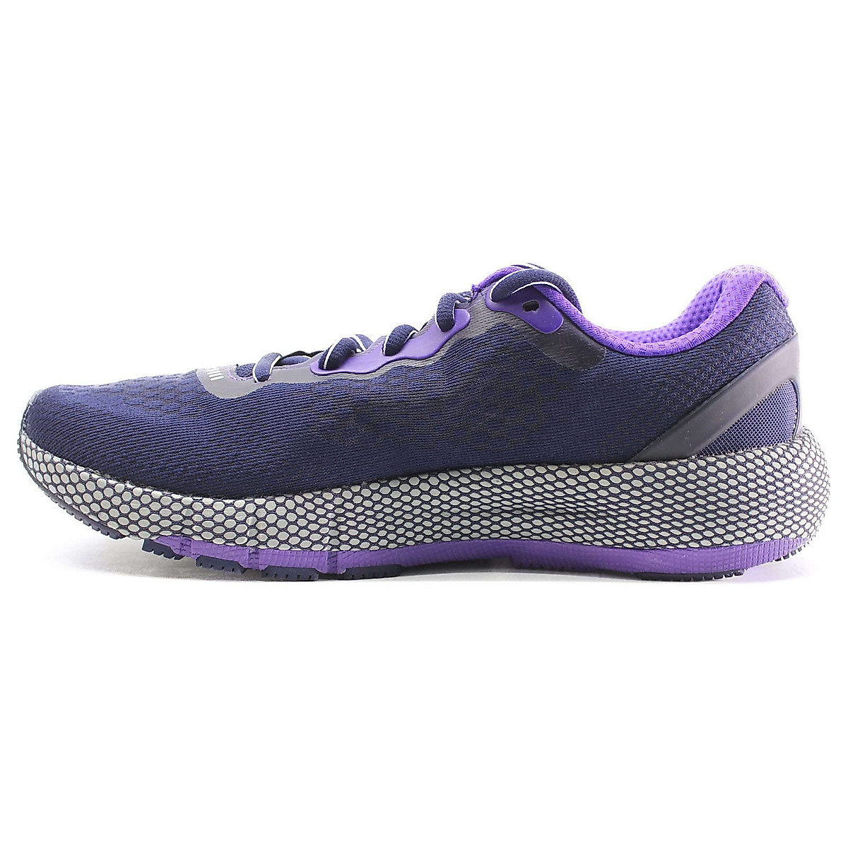 Under Armour Womens HOVR Machina 2 Synthetic Textile Navy Purple Trainers 10 US