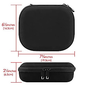 Linkidea Headphones Carrying Case Compatible with Sony WH-1000XM4, WH-1000XM3, WH1000XM2, WH-XB900N, MDR-1000X Case, Protective Hard Shell Travel Bag with Cable, Charger Storage (Black)