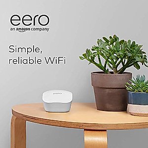 Amazon eero mesh WiFi system – router replacement for whole-home coverage (3-pack)