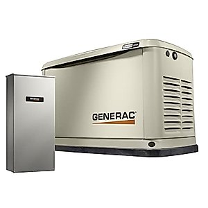Generac 7043 22kW Air Cooled Guardian Series Home Standby Generator with 200-Amp Transfer Switch - Comprehensive Protection - Smart Controls - Versatile Power - Wi-Fi Connectivity - Real-Time Updates