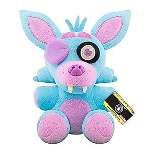Funko FNAF Spring Pastel Colorway Plush Set of 5 - Cupcake, Foxy, Freddy Blue and Freddy Pink, Foxy Blue and Foxy Purple