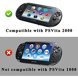 OSTENT Colorful Aluminum Metal Skin Protective Cover Case for Sony PS Vita PSV PCH-2000 - Color Blue