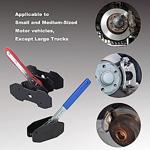 LAJIAOZ Stainless Steel Car Brake Caliper Press Tool,Compressor Brake Wrench Can 360 Degree Ratchet Swing for Car Brake Repair and Replace