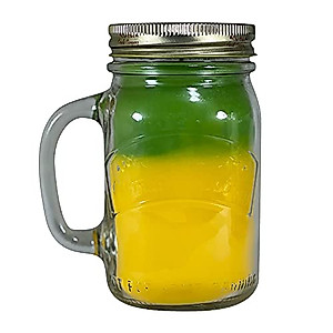 Our Own Candle Company Pineapple Punch Scented 13 Ounce Mason Jar Candle