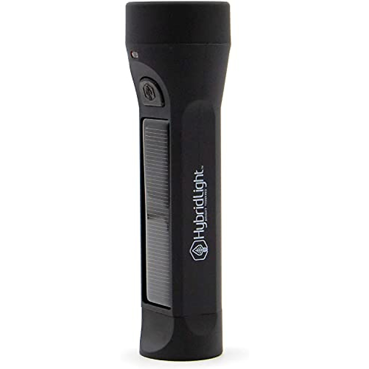 HYBRIDLIGHT Journey 300 Solar LED Waterproof Flashlight with USB Phone Charger, Black