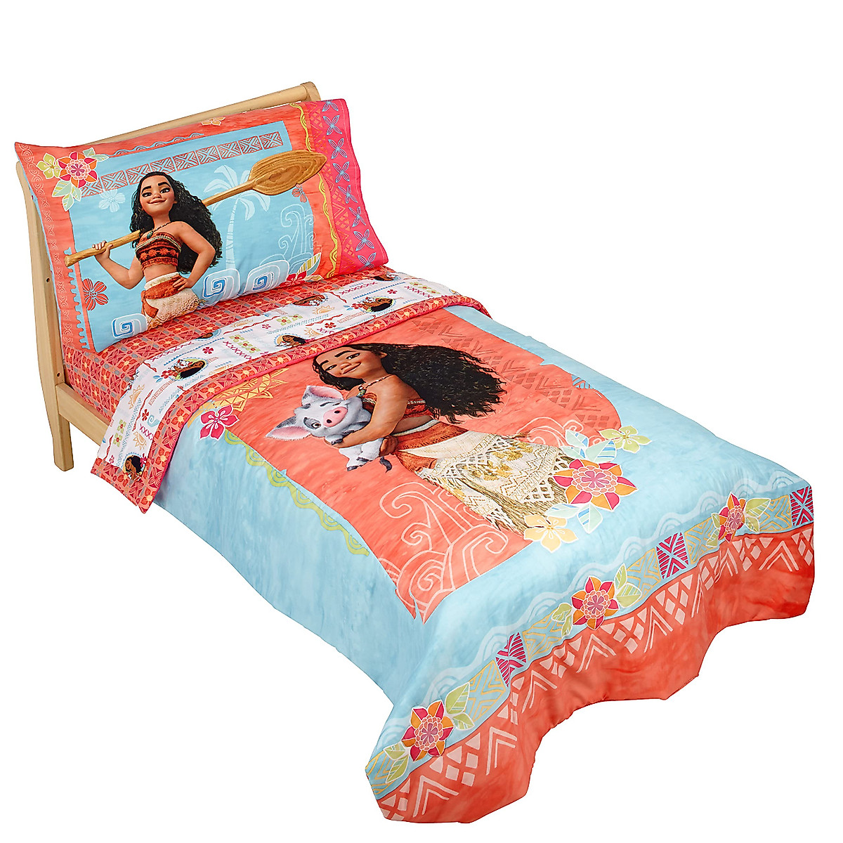 Disney Moana Toddler 4 Piece Bedding Set