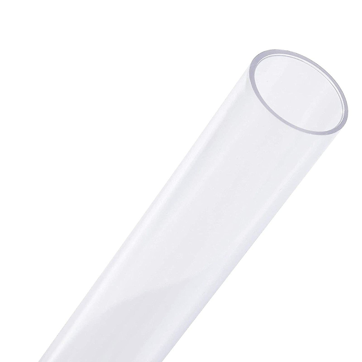 75-Pack Plastic Test Tubes with Lids - 12.5 x 98 mm Clear Plastic Vials, 7.5ml Sample Tubes for Craft, Scientific Experiment