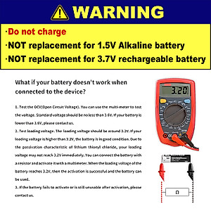 EEMB 4Pack ER14505 AA 3.6V Lithium Battery with FT Solder Tabs Li-SOCL₂ Non-Rechargeable Battery SB-AA11 LS14500 TL-5903 SL-360 S7-400 ER14500 for Chip Board/Sensor/Backup Power Supply/PLC Battery