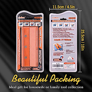 HORUSDY Vise Jaws, 6" Magnetic Retention Vice Jaw Pads, Universal Vise Soft Jaws