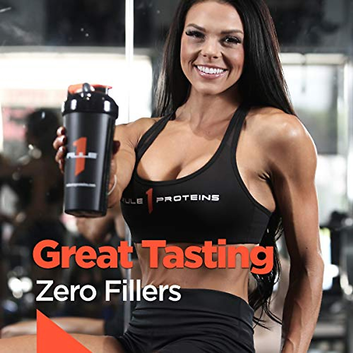 Rule One Proteins, R1 Protein - Lightly Salted Caramel, 25g Fast-Acting, Super-Pure 100% Isolate and Hydrolysate Protein Powder with 6g BCAAs for Muscle Growth and Recovery, 2lbs