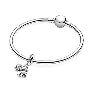 Meteor Crush Married Couple Cubic Zirconia Family Charms 925 Sterling Silver Heart Beads Birthday Jewelry Gifts Women for Pandora Bracelet