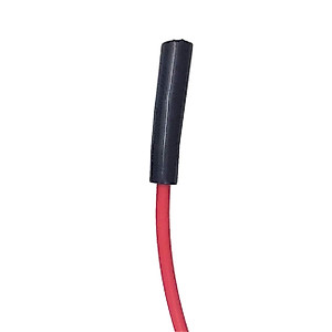 A-Team Performance - 8.0 mm Red Silicone Spark Plug Straight Boot 6 Wires, - Coil-in-Cap HEI Design System - Compatible With AMC/JEEP 199, 232, 252, 258, 282