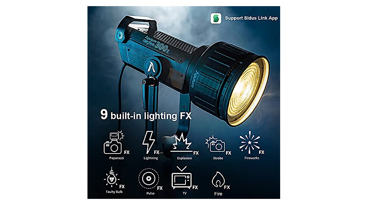 Aputure LS 300X Bi-Color LED - Versatile Lighting for Video & Photography