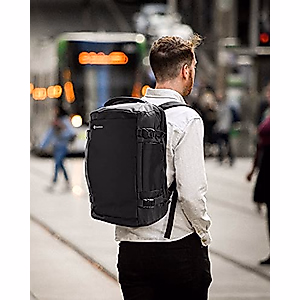 tomtoc Bundle Set Travel Backpack 40L & Electronic Organizer Accessory Tech Pouch