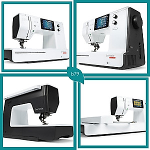 Bernette B79 Sewing & Embroidery Machine - Deluxe Embroidery Design Tools Bundle (Over $500 Embroidery Design Tools and 60 pcs Sunset Thread)