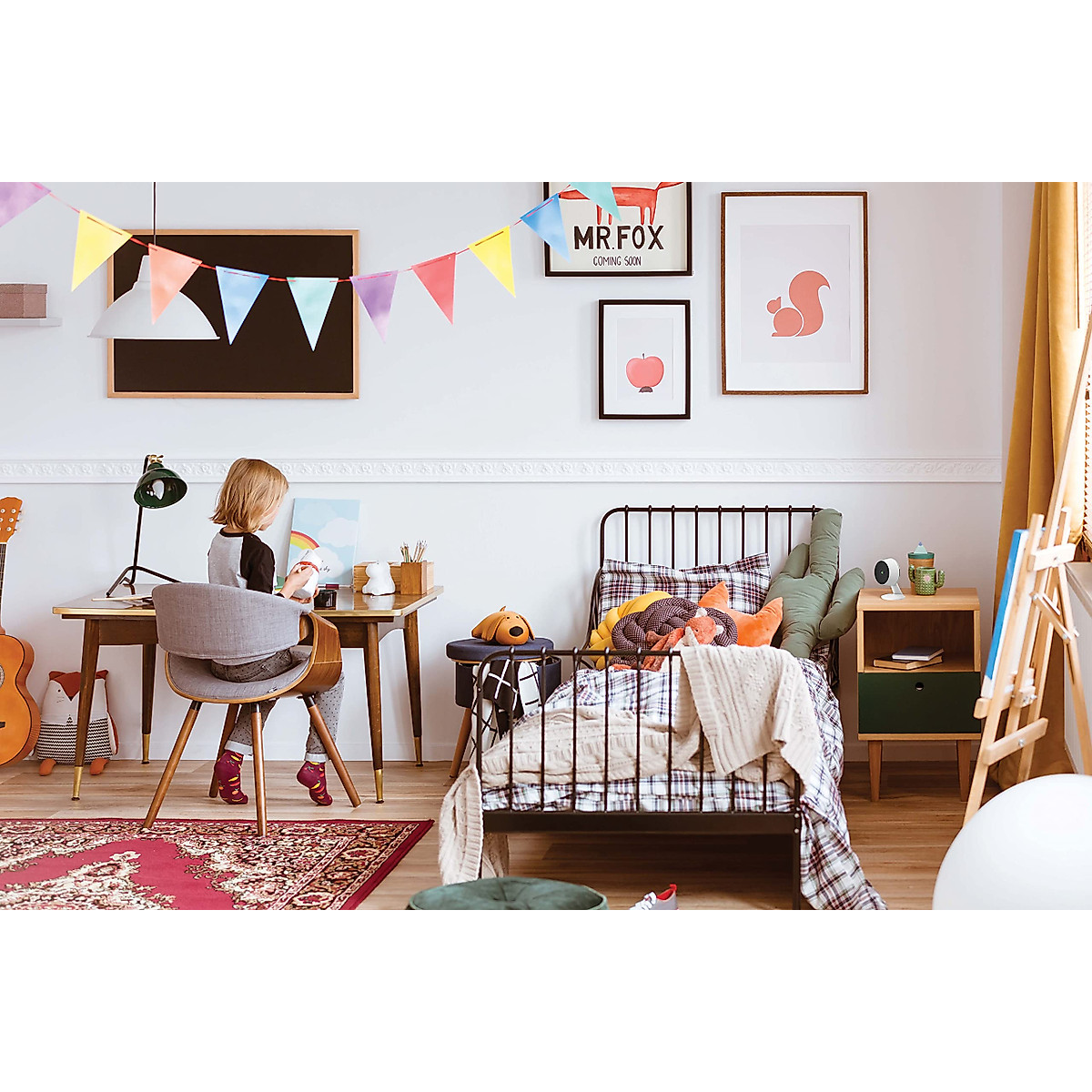 Cree Connected Max Smart Indoor Camera, 1080P HD Smart Video Camera with Optional 24-7 Recording, Motion & Sound Detection, Bluetooth + WiFi, White, 2.4 GHz, 1 Camera