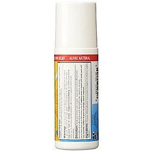 Sanar Naturals Arnica Roll On, 3 oz - Max Strength Relief - Fast Acting - Clear Gel Ointment for Back, Joints, Neck, Legs (Pack of 3)