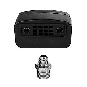 Happybuy Air Compressor Pump 3HP 11.8CFM, 115PSI Single Stage Twin Cylinder Aluminum Air Compressor Head Piston Style Splash Lubrication Pump