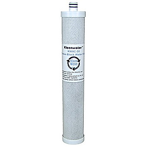 KleenWater KWAC-30 Compatible With Culligan AC-30, LC-50 and AC-50 Filters, Made in the USA Cartridge and Membrane, Set of 4