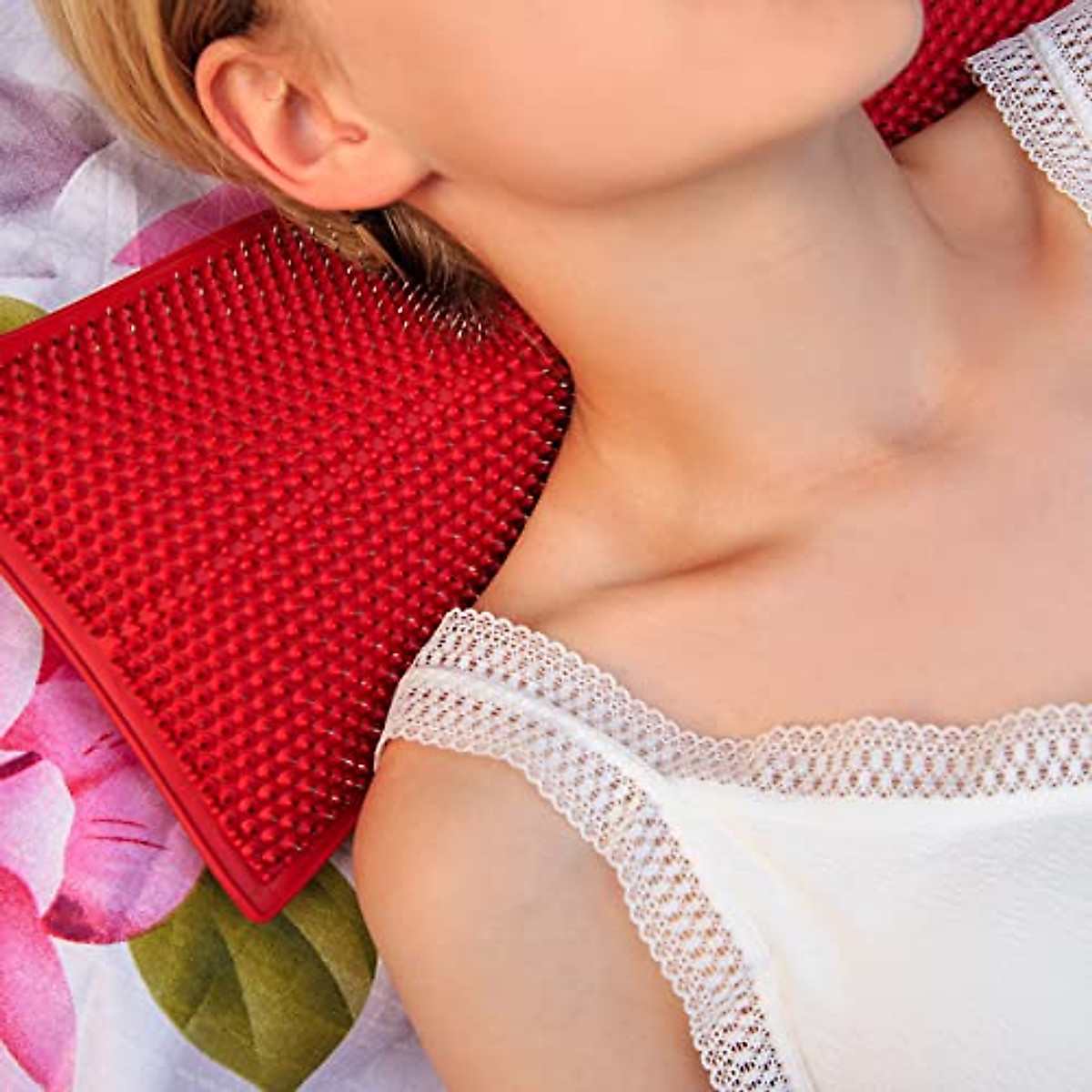LYAPKO Pillow Acupuncture Applicator 5.8 AG 1792 Needles. Unique Massager Active Pillow for The Relief of Pain & Stress. Premium Acupressure Patented Therapy Massage Tool.