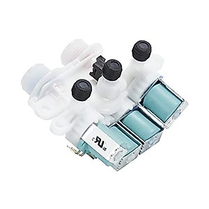 Whirlpool W11165546 Water Inlet Valve, Chrome