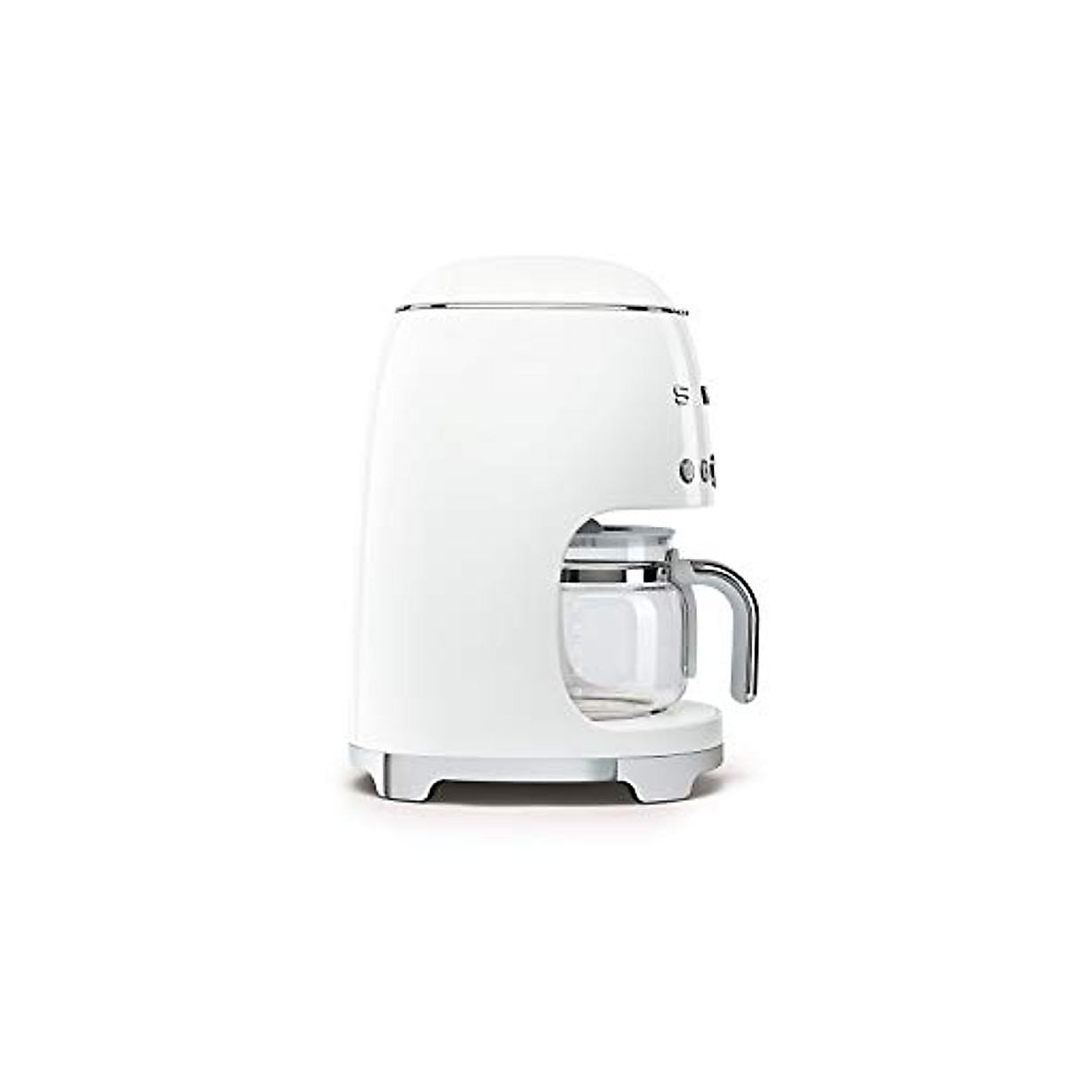Smeg 50's Retro Style Aesthetic Drip Coffee Machine, White