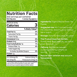 Organic Matcha Green Tea Powder, 2lbs (907g) | Zero Sugar, First Harvest | Culinary Grade, Cafe Mix, Keto Friendly, Genuine Japanese Source, Non-GMO, Vegetarian