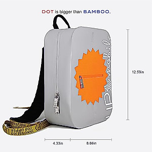 Coolorful BAMBOO MEETS DOT - FOR HIM & HER // Modern Design with The Idea of Japanese Beauty of Imperfect Things // New Technology of Anti-Theft Backpack // 5 Ways of Protection