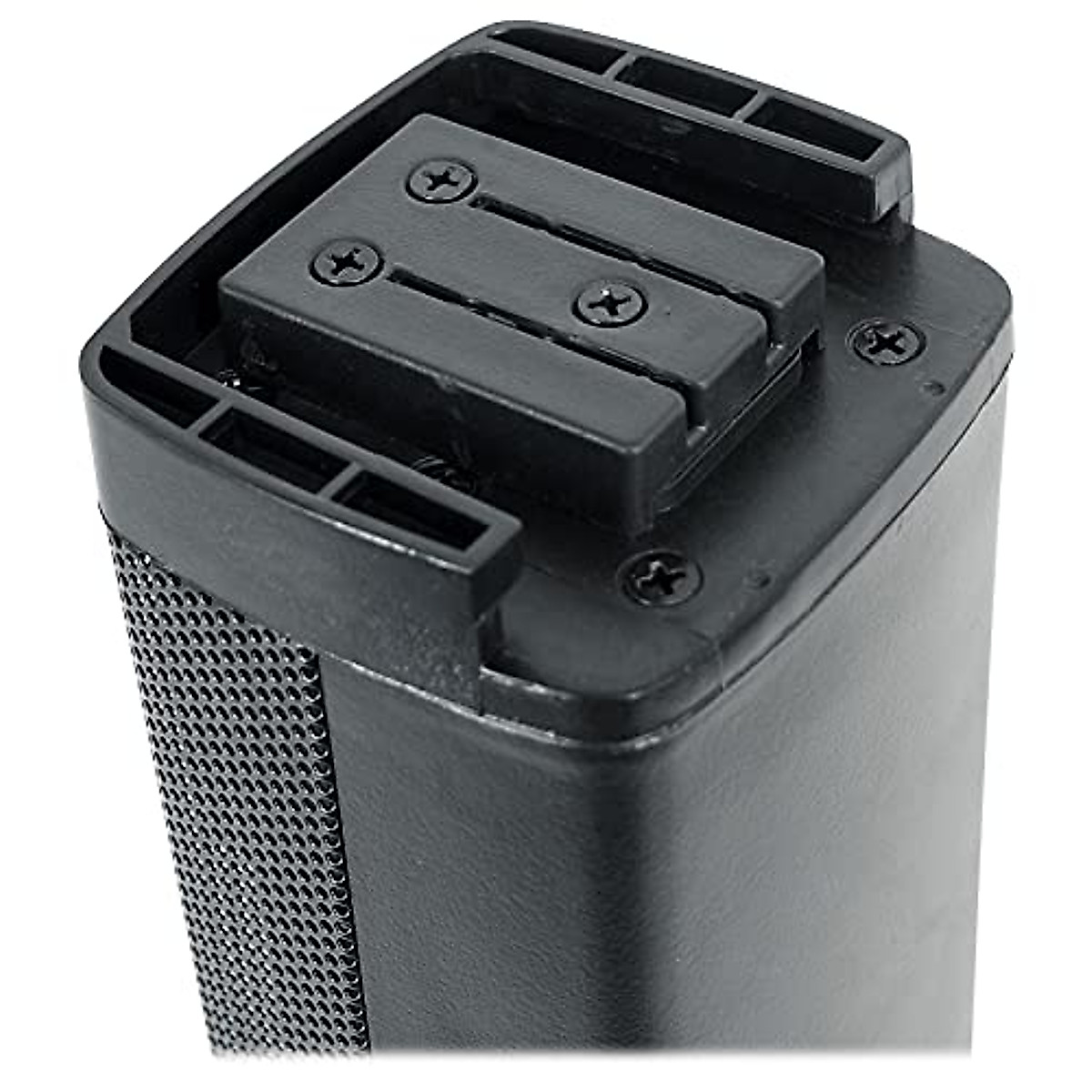 Rockville Titan Portable Array Battery Powered PA DJ Speaker System w/Subwoofer, Black