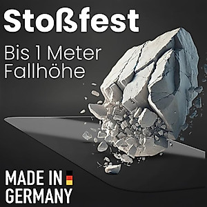 Bruni Screen Protector compatible with Emporia Simplicity Glam 4G / V227 4G Protector Film, crystal clear Protective Film (2X)