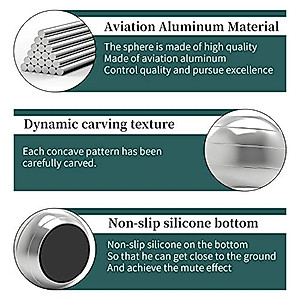 Aanrasey Kinetic Desk Toys, Square Wave Desk Toy, Desk Toys for Office for Adults, Stress Toys for Adults, Wonder Wire Gifts for Men,Women,Kids