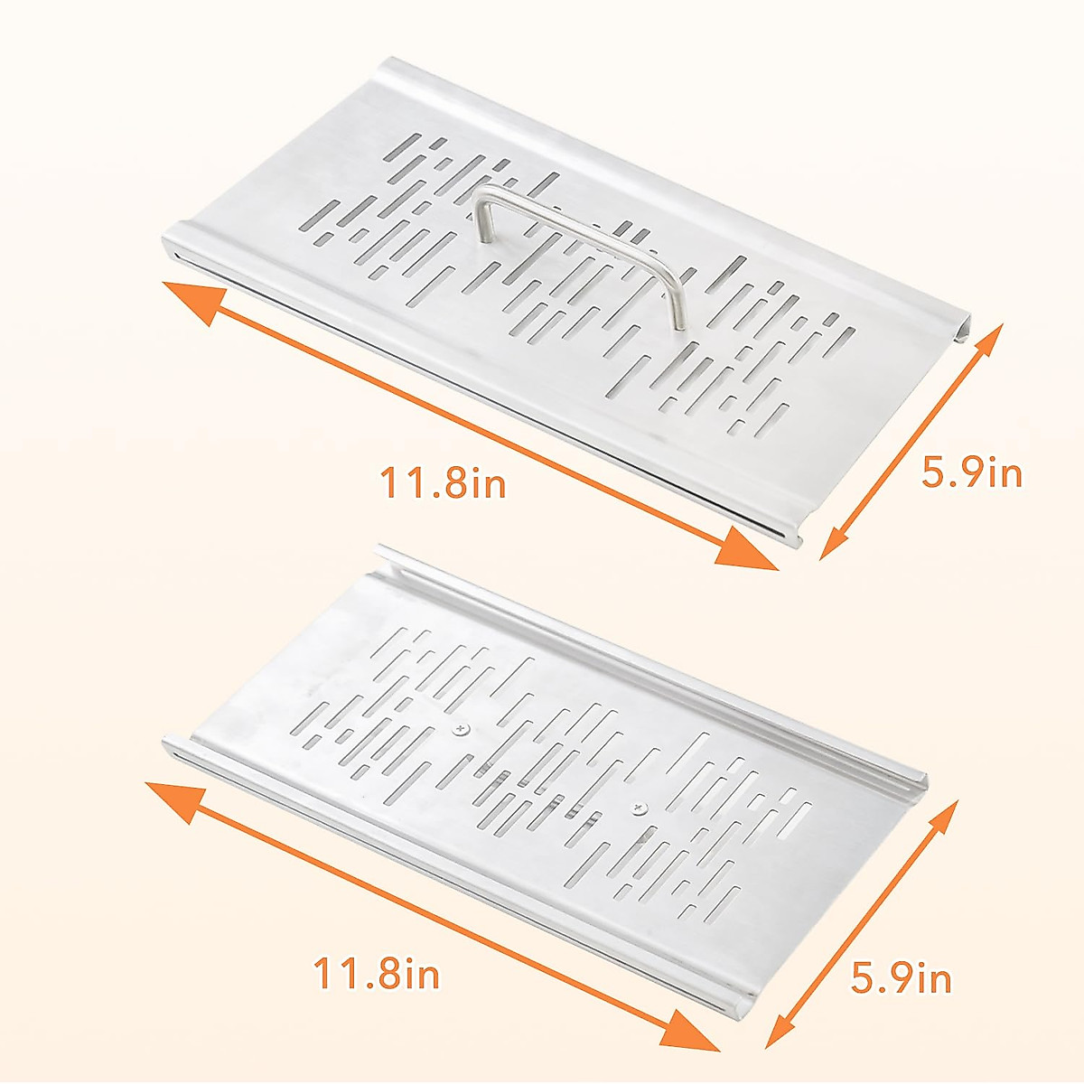 Beef Jerky Maker Slicer – No Sharp Edge Safe for Hands& Convenient to Slice Beef|Made of Food Grade 304 Stainless Steel| 12" Long 6" Wide - 1 Pack - Knife Not Included
