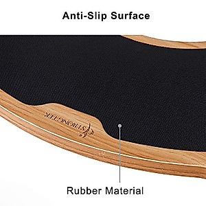 StrongTek Enhanced Squatting Toilet Stool, Extra-Thick Wood, Slip-Resistant Bathroom Potty Stool, Perfect for Kids & Adults, Ready-to-Use, Robust 350 lbs Capacity