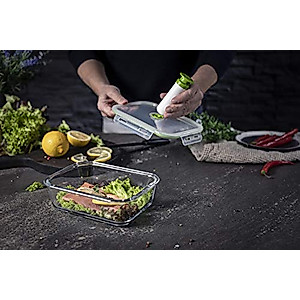 Kuhn Rikon Vacuum Storage System Glass Container, 0.37 Litre