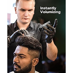 Komoko Hair Styling Powder (0.7 oz), Styling Powder, Matte Finish Styling Powder for Men, Hair Texture Powder, Texture Powder for Men, Volumizing Powder for Hair, Strong Hold Natural Look Mens Powder