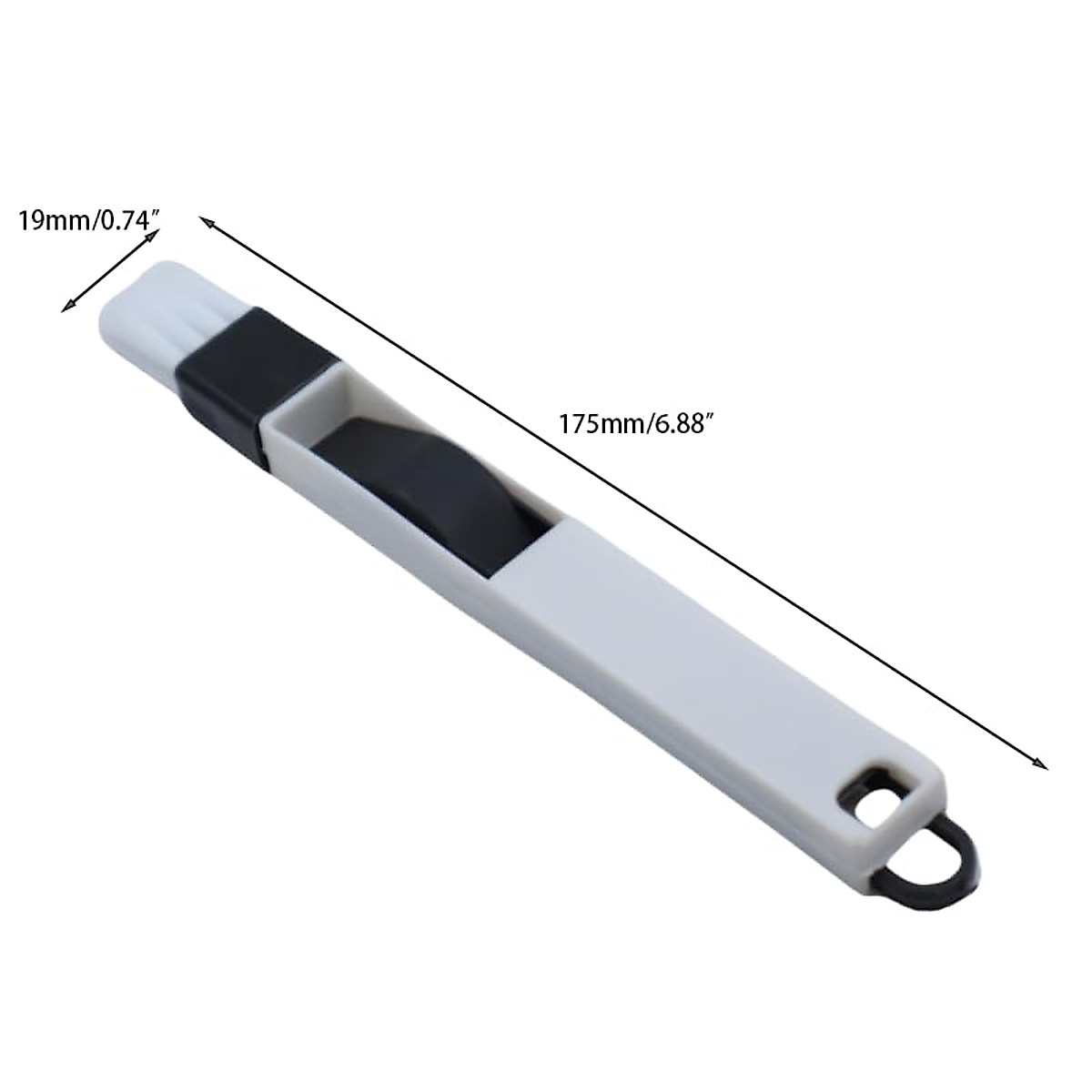 Crevice Cleaning Brush, Door and Window Groove Keyboard Cleaning Gap Brush can be Used for Kitchen Sink Sliding Door Tracks and Small Gaps with Dustpan Gap Groove Brush (1pcs Random Color)