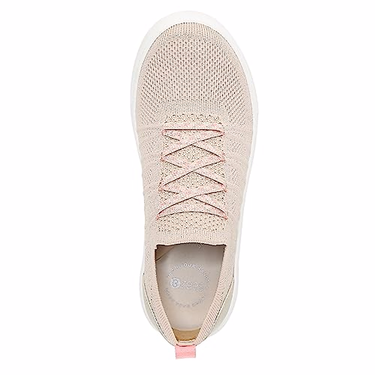 BZees Womens March On Slip-on Sneaker, Almond, 8 US