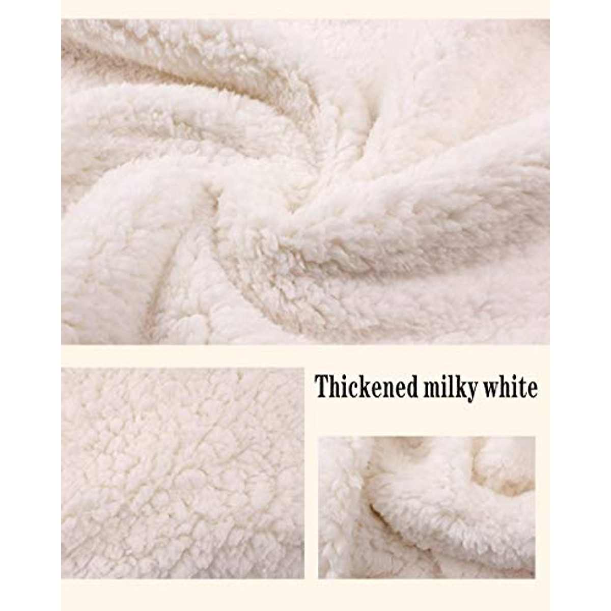 YCC Products Sherpa Wool Fabric, Artificial Fur, Sheepskin Fabric Material, Soft and Warm, Used for Sewing and DIY Clothing Pajamas Blanket (Thickened Khaki)