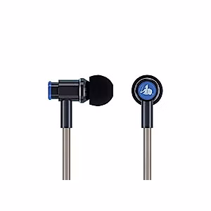 DefenderShield EMF-Free Air Tube Stereo Earbud Headphones - Universal Radiation Free Wired Headphones with Mic & Volume Control