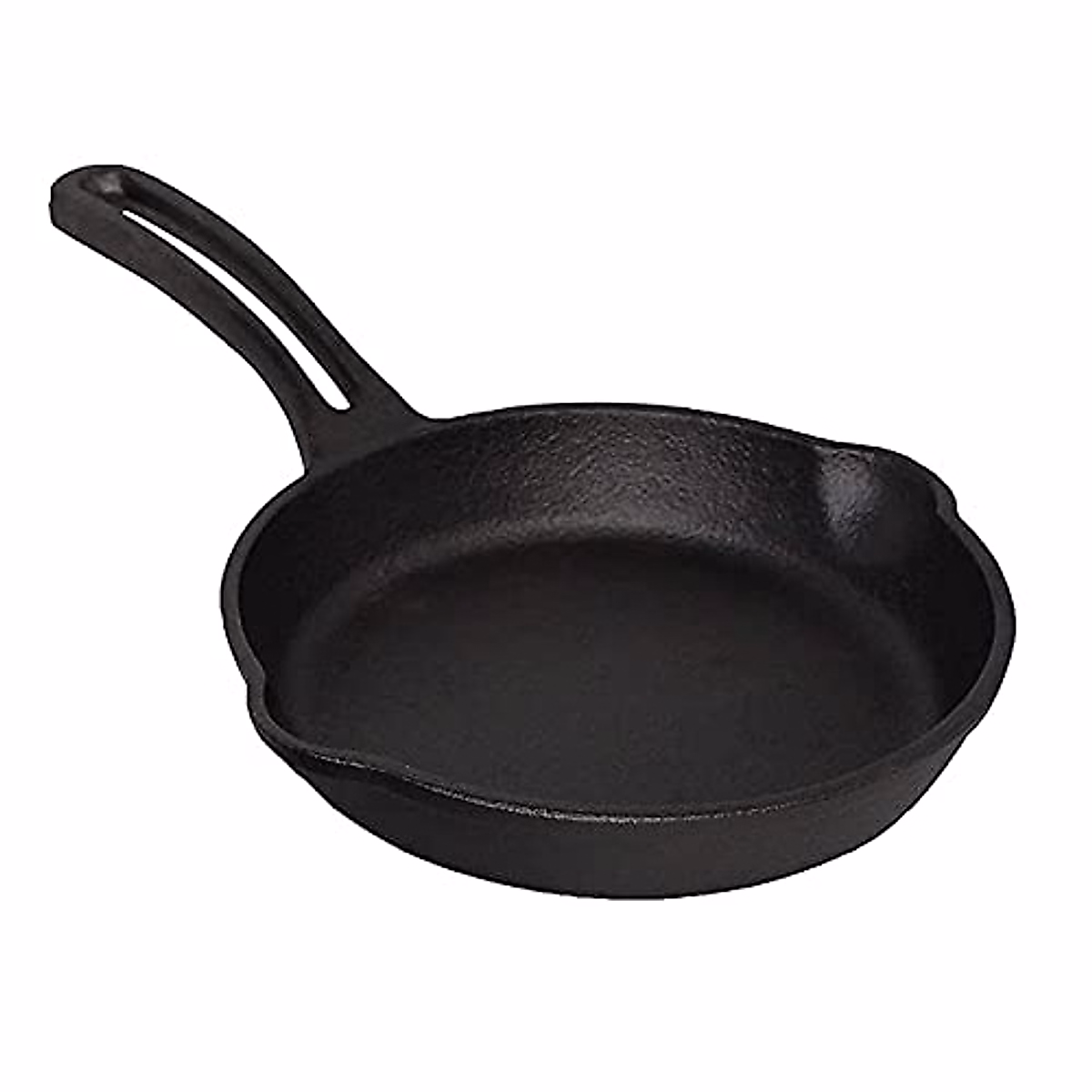 Mirro MIR-19050 Mini Ready to Use Pre-Seasoned Round Cast Iron Skillet, 6 Inch, Black