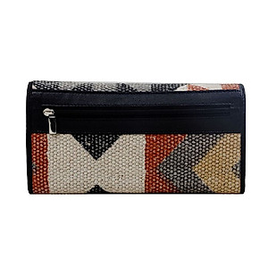 Myra Bag Modernistic Wallet Upcycled Cotton S-3017