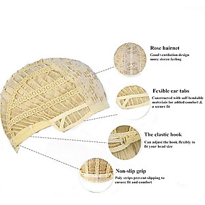 Swiking Men Wigs Blonde Layered for Male Guy Short Fluffy Natural Hair Synthetic Halloween Cosplay Costume Party Full Wigs (Blonde)